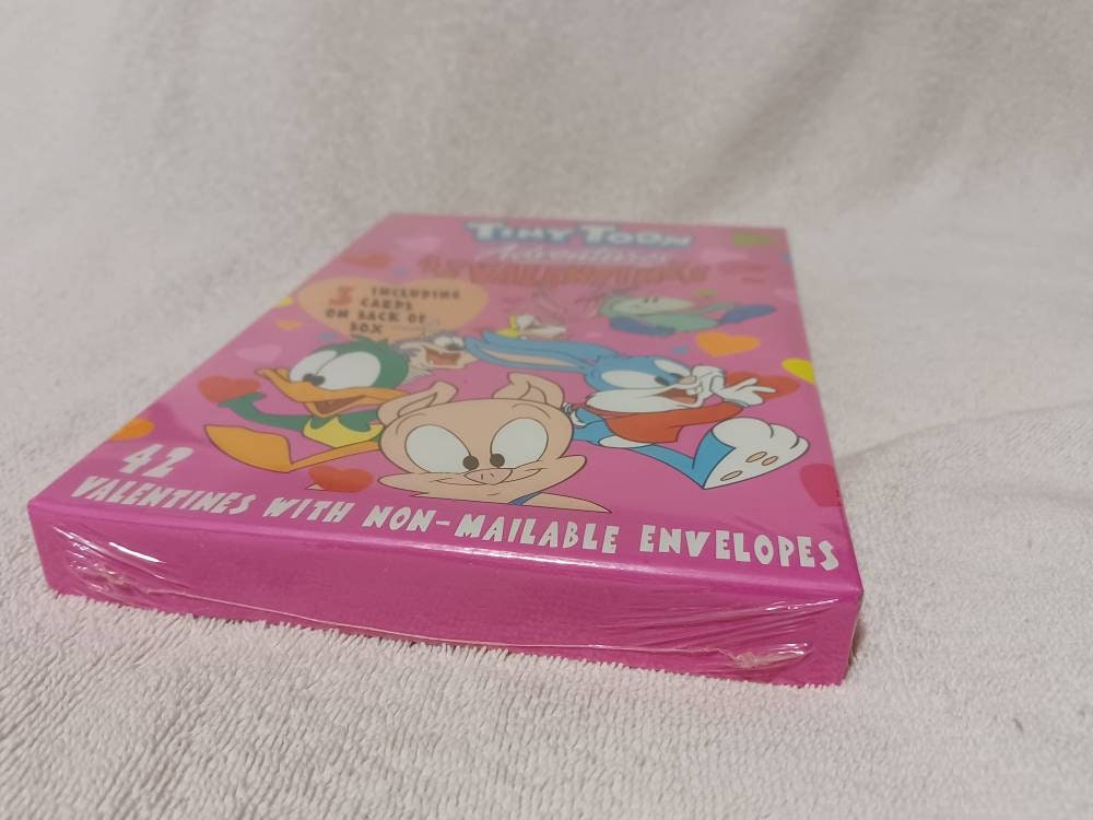 Vintage Looney Tunes Tiny Toon 42 Valentine Cards With Envelopes - Etsy
