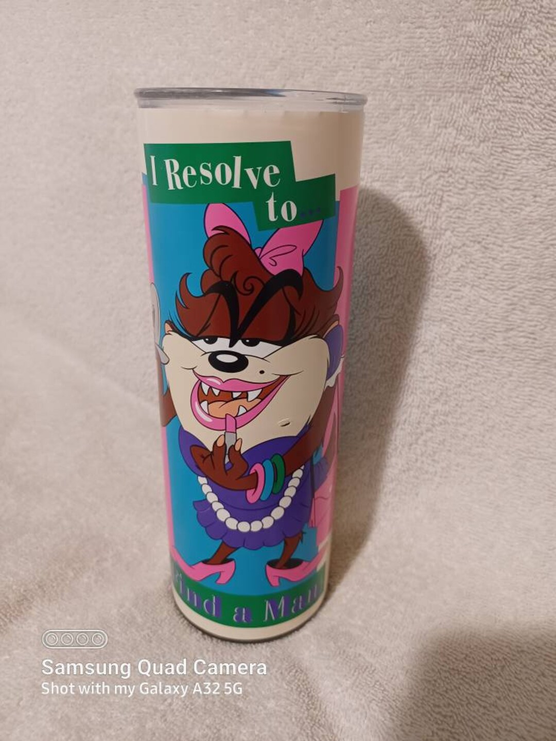 Vintage Looney Tunes Mrs Taz Plan to Find a Man Candle - Etsy