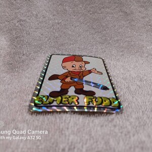 Vintage Looney Tunes Elmer Fudd Vending Machine Sticker - Etsy