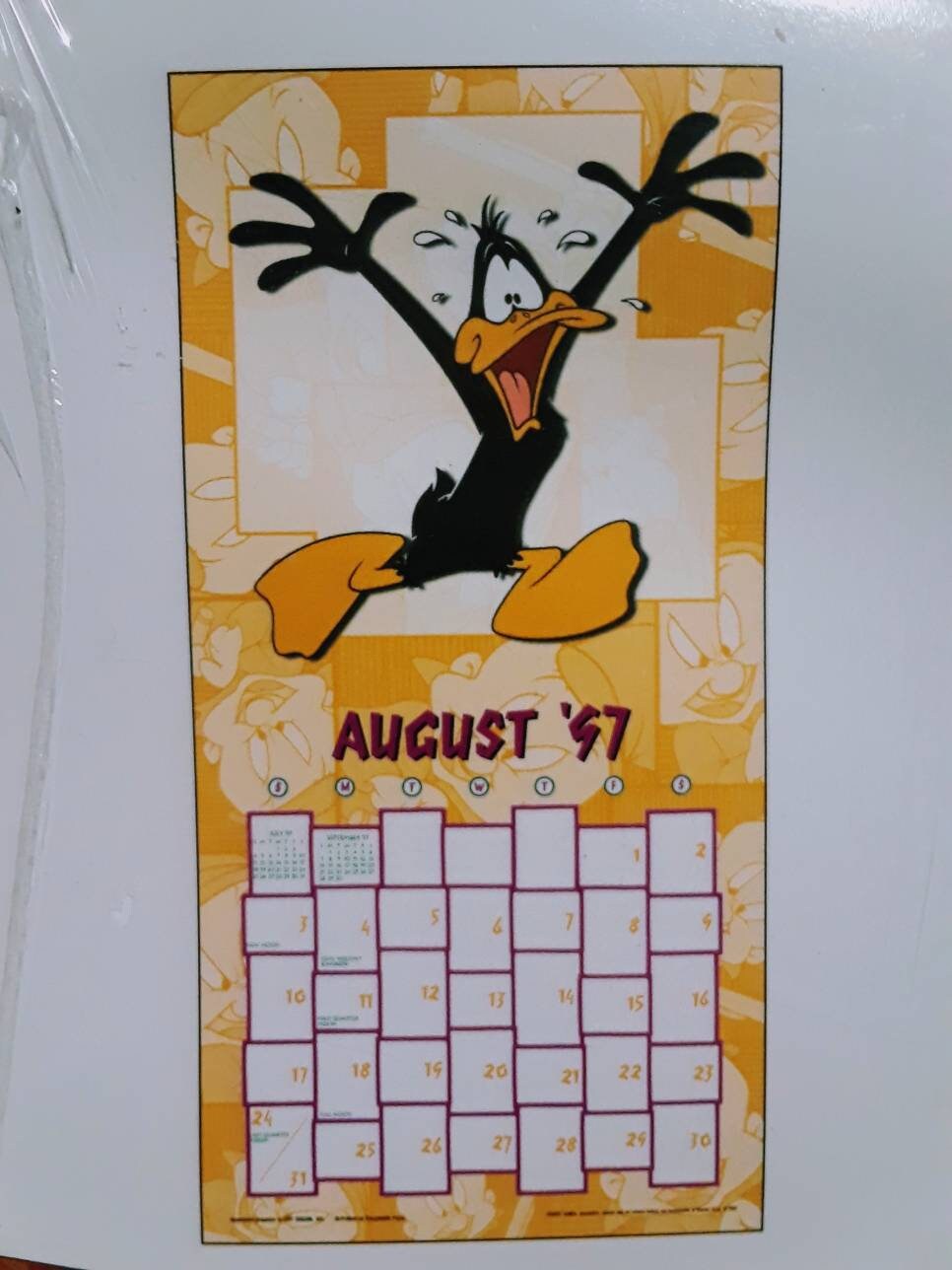 Vintage Looney Tunes Seventeen Month 1998 Calendar - Etsy