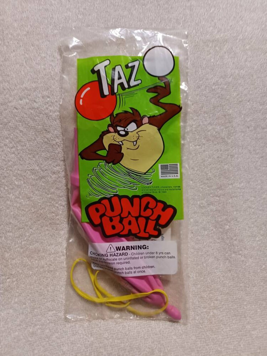 Vintage Looney Tunes Tasmanian Devil Punch Ball - Etsy