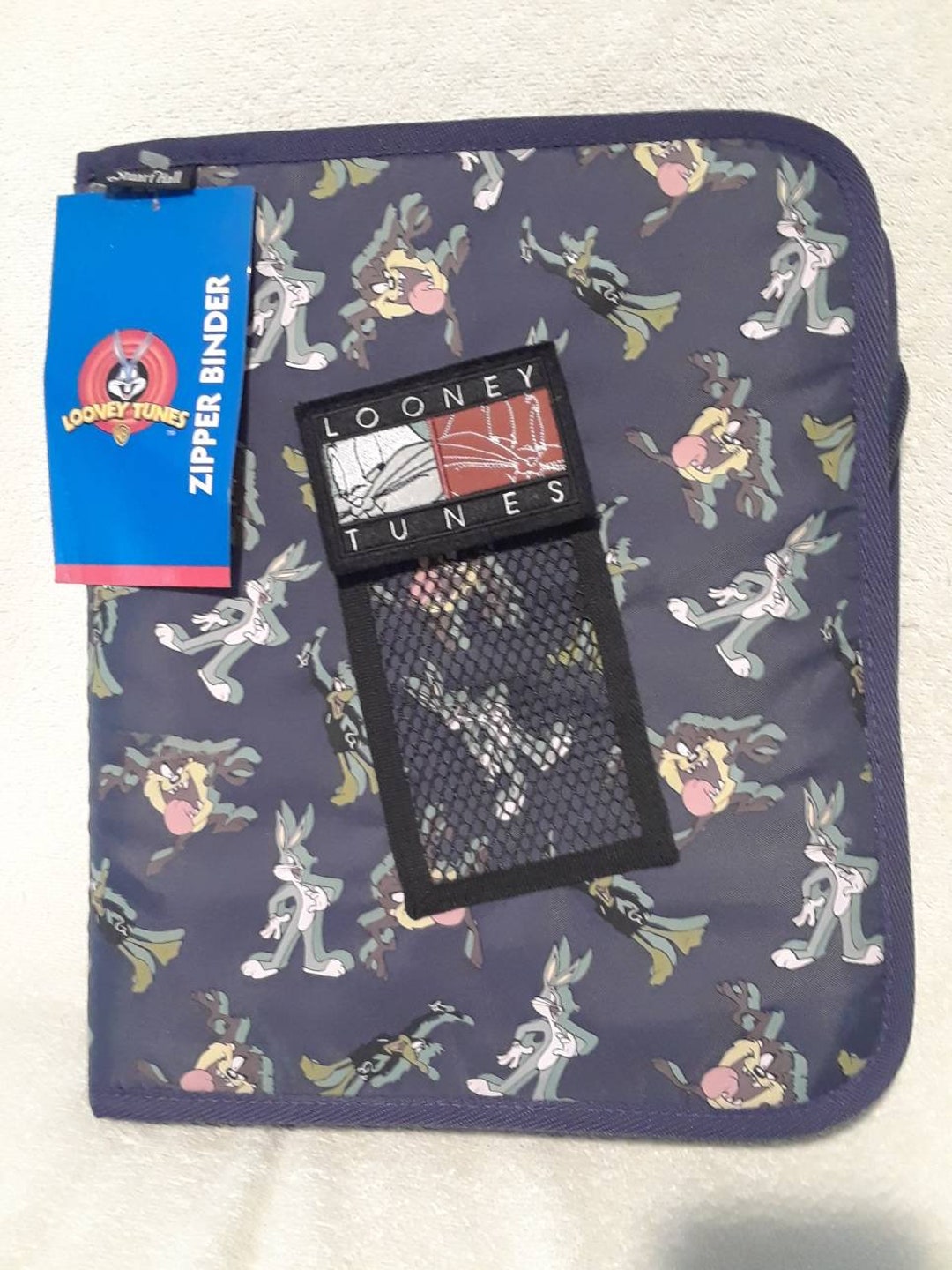 Vintage Looney Tunes Stuart Hall 3 Rings Zipper Binder - Etsy