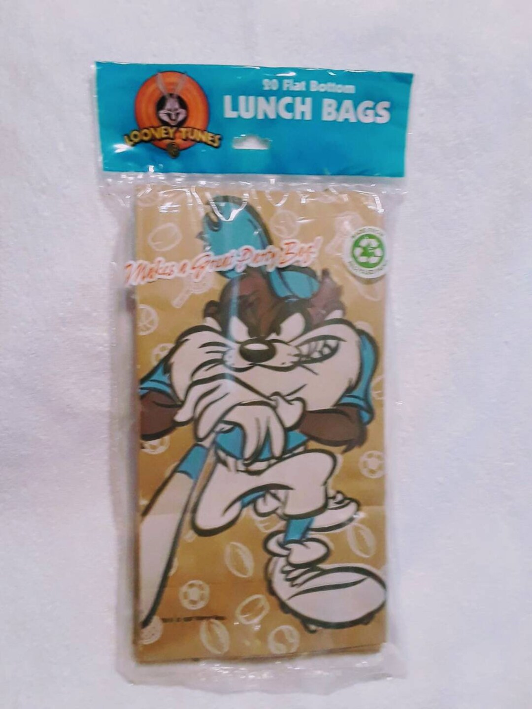 Vintage Looney Tunes Baseball Taz Lunch Bags - Etsy