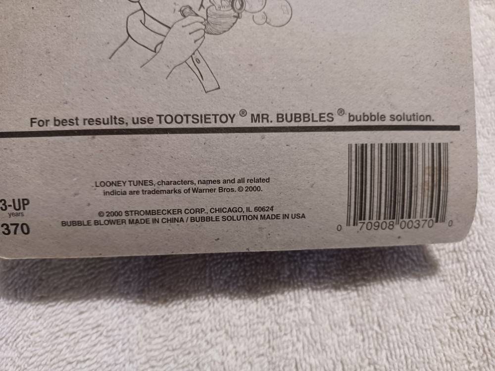 Vintage Looney Tunes Tootsie Toy Taz Bubble Blower - Etsy