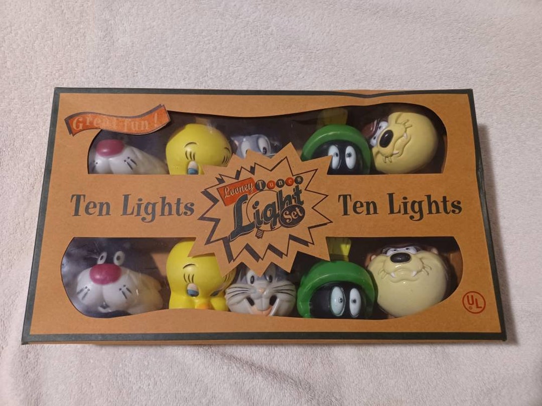 Vintage Looney Tunes Ten Illuminated Christmas Lights Covers - Etsy