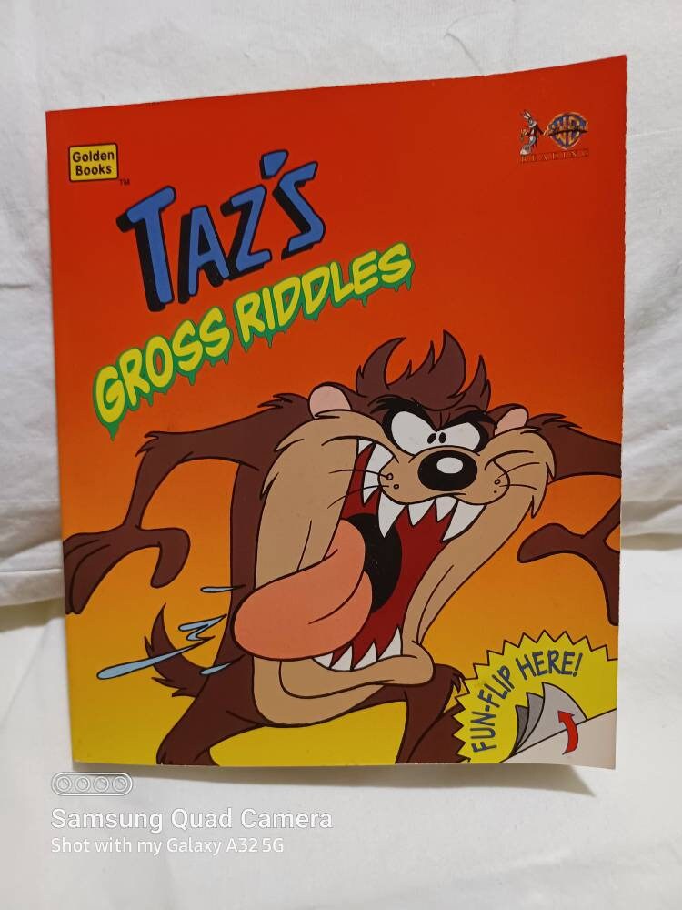 Vintage Looney Tunes Fun Flip Gross Riddles Book - Etsy
