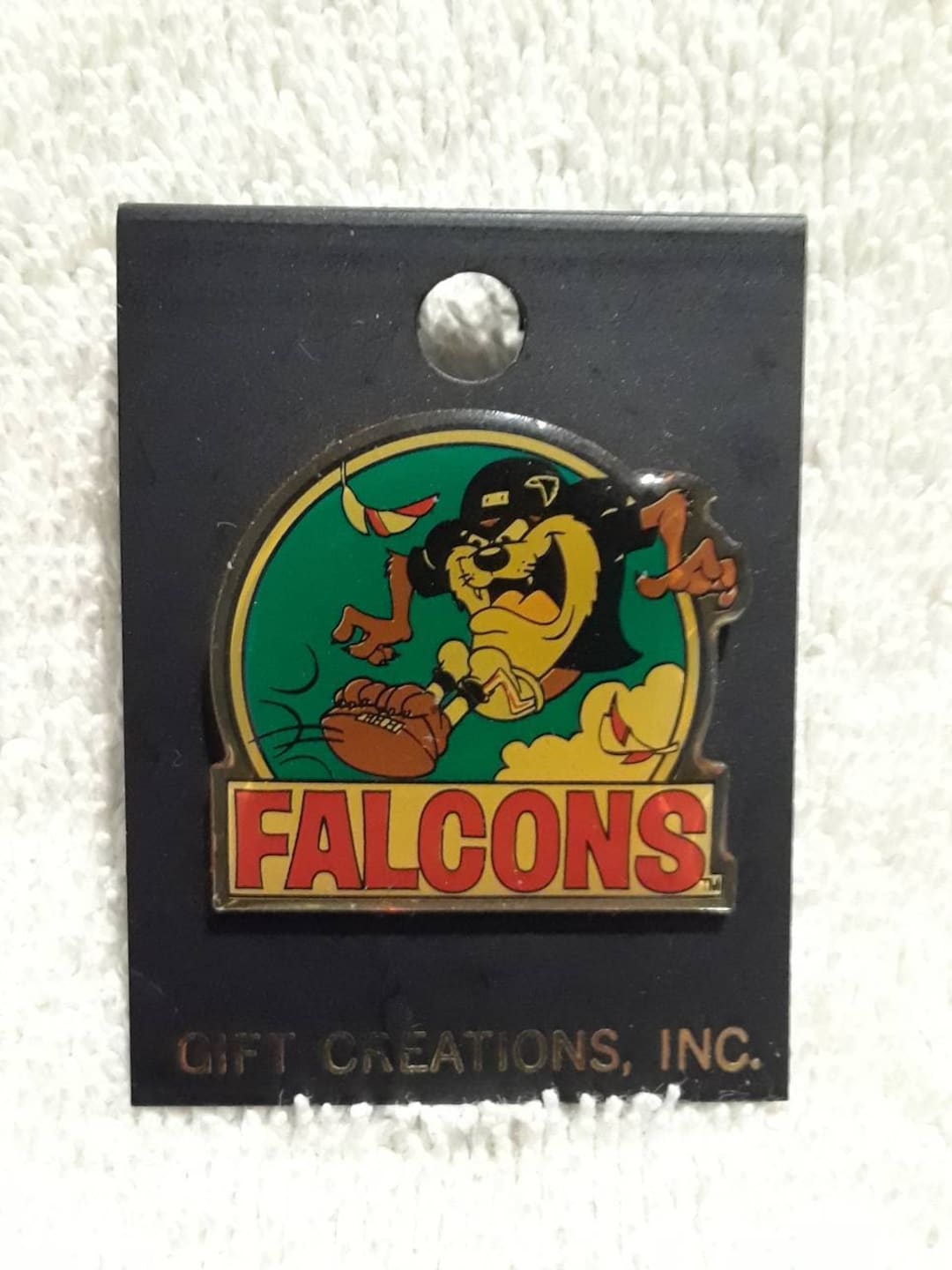 Vintage Looney Tunes Atlanta Falcons Enamel Pin - Etsy