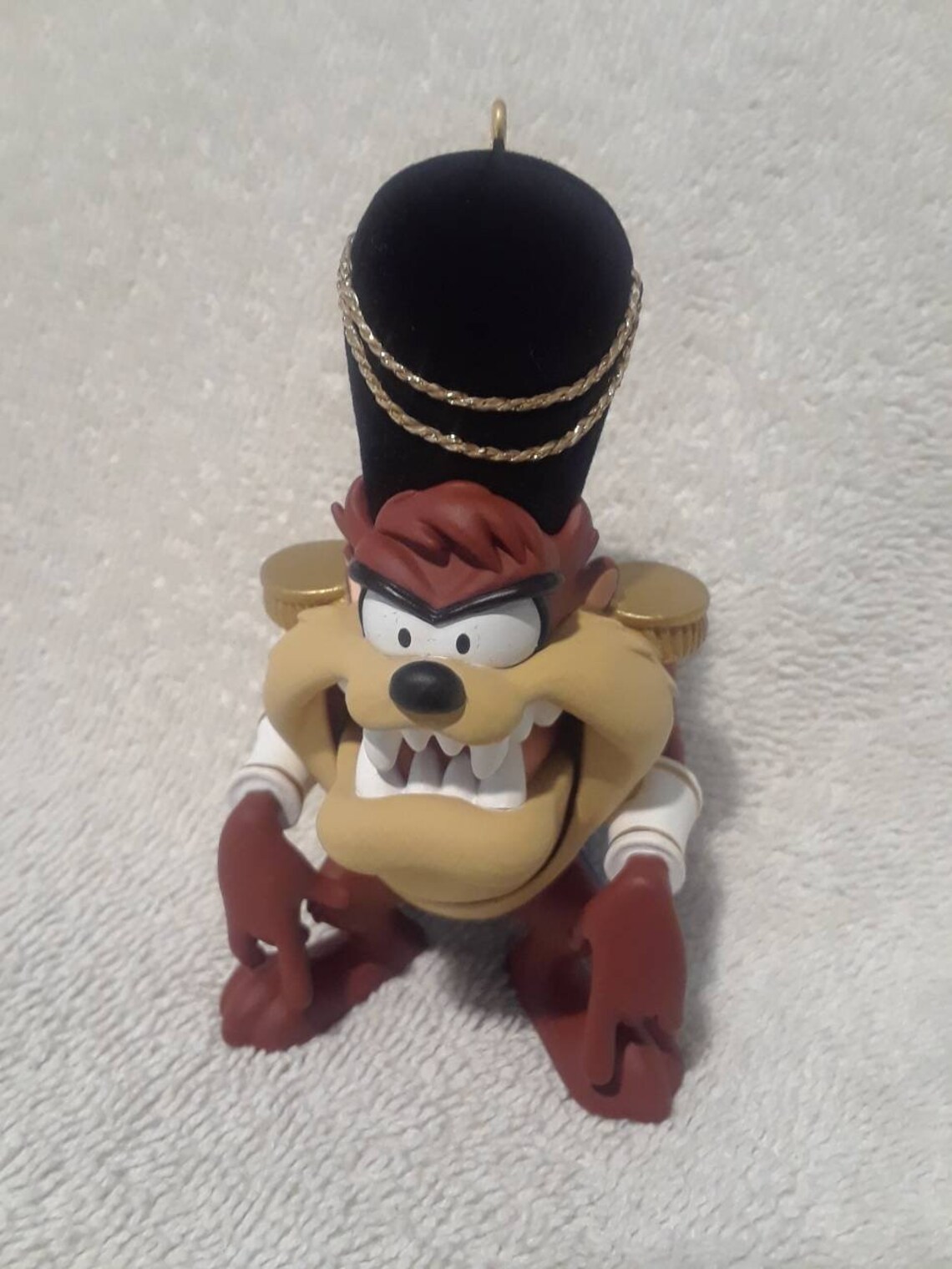 Vintage Looney Tunes Handcrafted Taz as Nutcracker Christmas Ornament ...