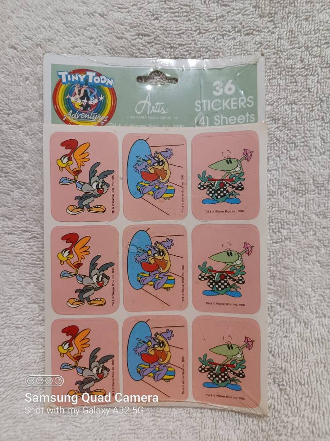 Vintage Looney Tunes Tiny Toon Self Adhesive Stickers - Etsy