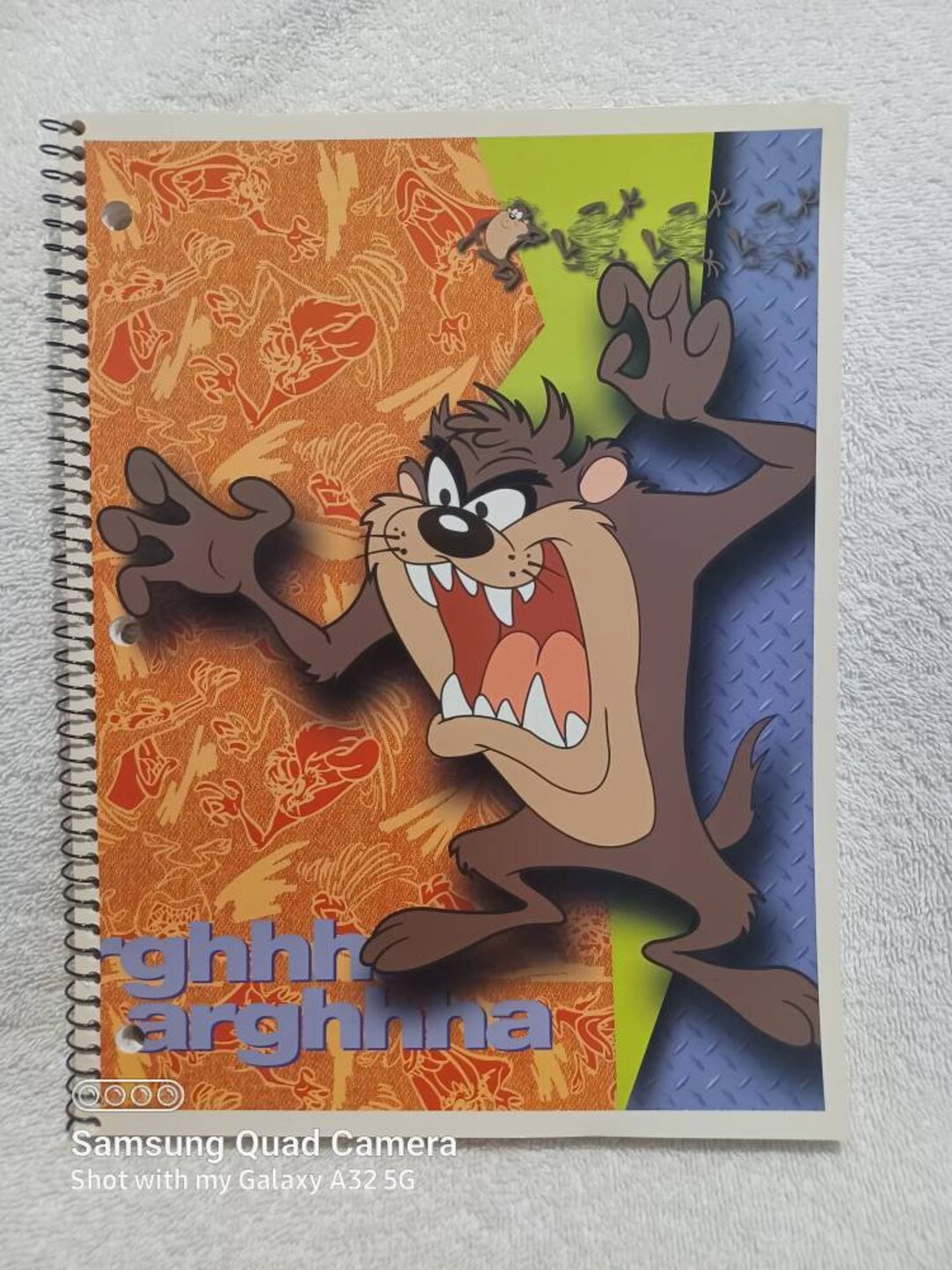 Vintage Looney Tunes Blues Tazmanian Devil Notebook - Etsy