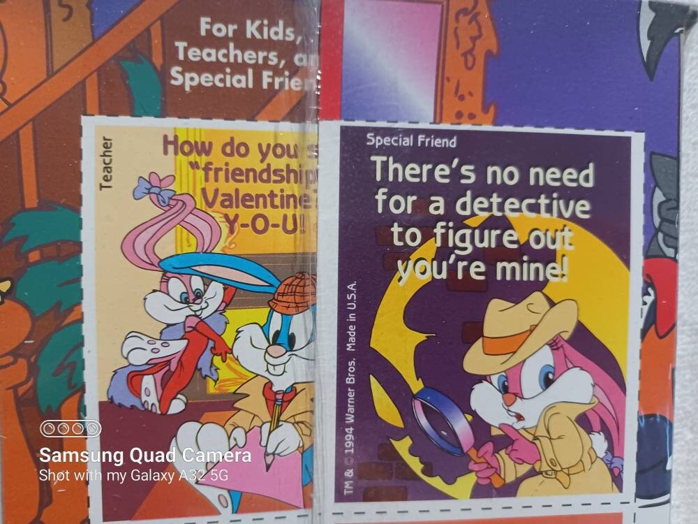 Vintage Looney Tunes Tiny Toon 34 Mystery Valentine Greetings Cards - Etsy
