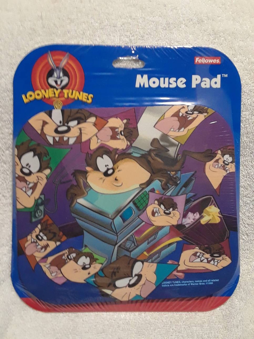 Vintage Looney Tunes Taz at Office Copier Mouse Pad - Etsy