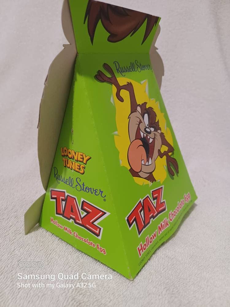 Vintage Looney Tunes Taz Hollow Milk Chocolate Easter Egg Holder - Etsy