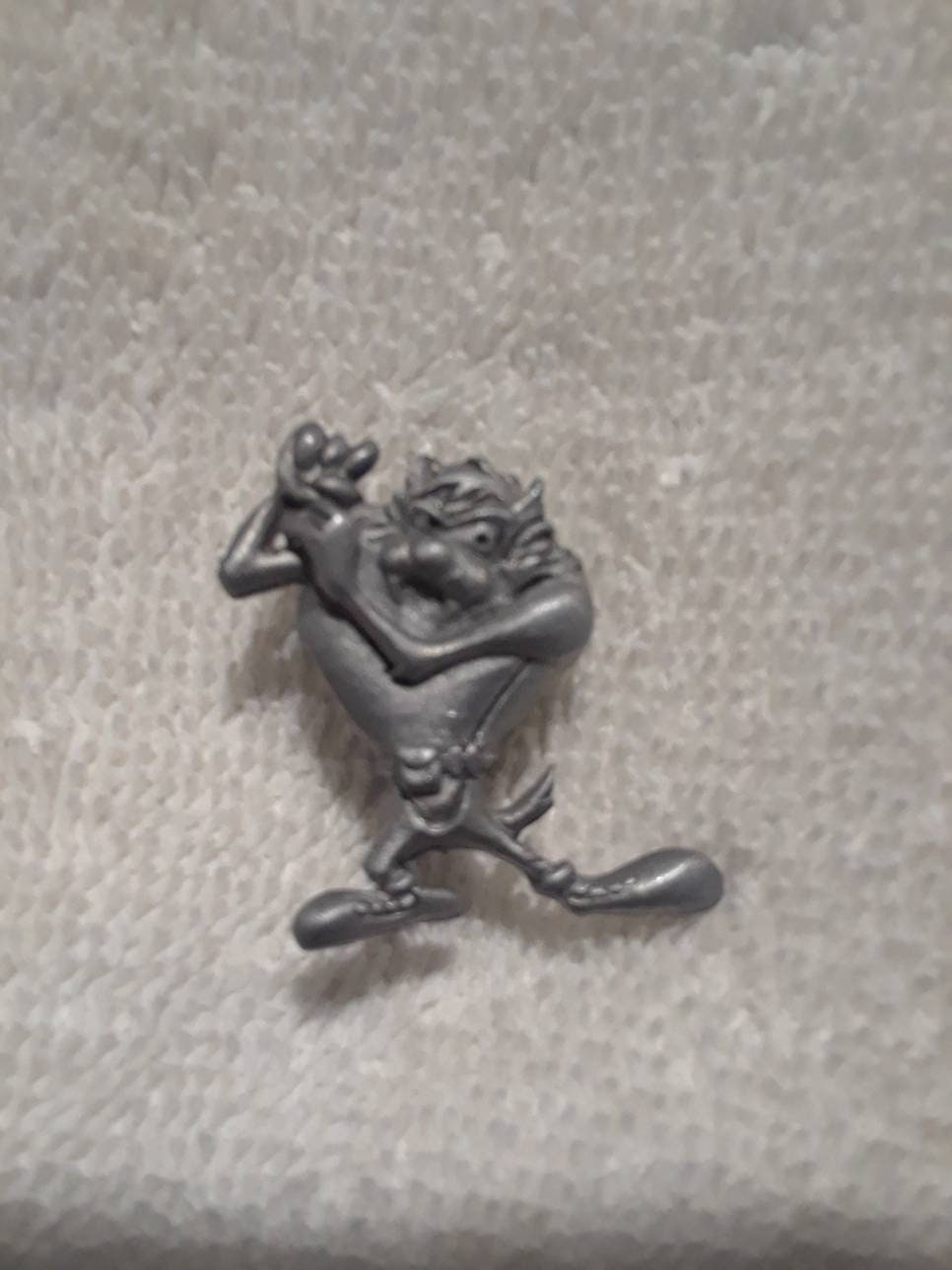 Vintage Looney Tunes Taz Flex Muscles Pin - Etsy