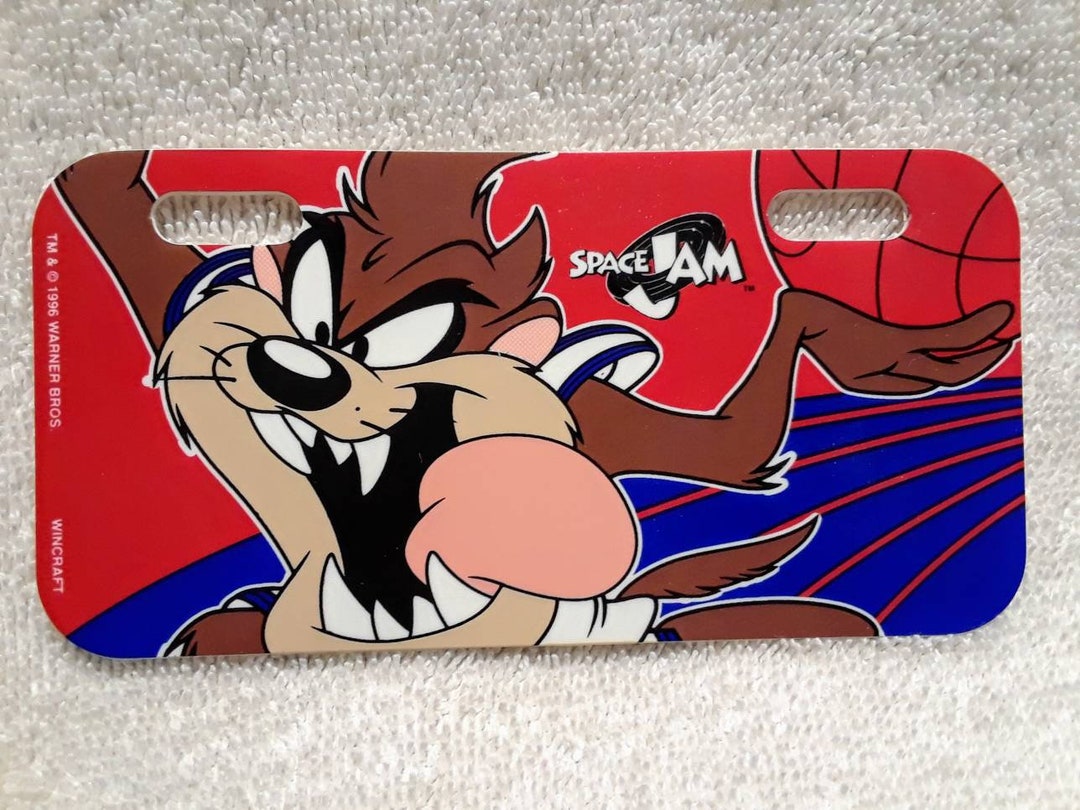 Vintage Looney Tunes Space Jam Mini License Plate - Etsy