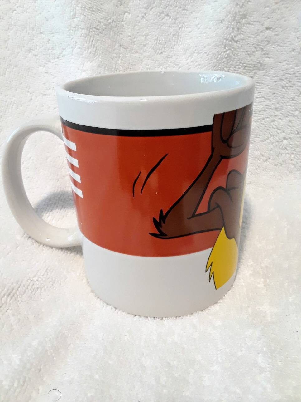 Vintage Looney Tunes Taz Flexing Muscle Coffee Mug - Etsy Australia