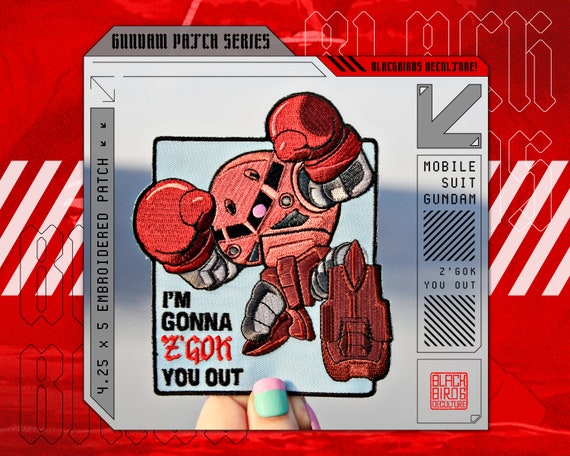 Zeon Unit: Im Gonna Zgok You Out Patch - Etsy