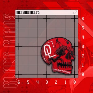 Zeon Unit: Living Dead Division (survivor D.L.) Skull Patch - Etsy