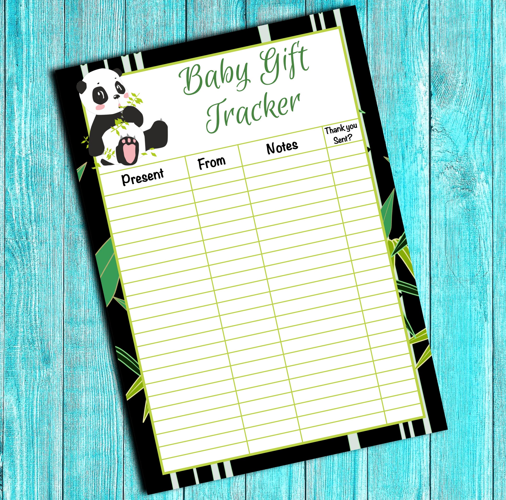 Panda Baby Shower Games Package, Panda Bear Baby Shower Games Set ...