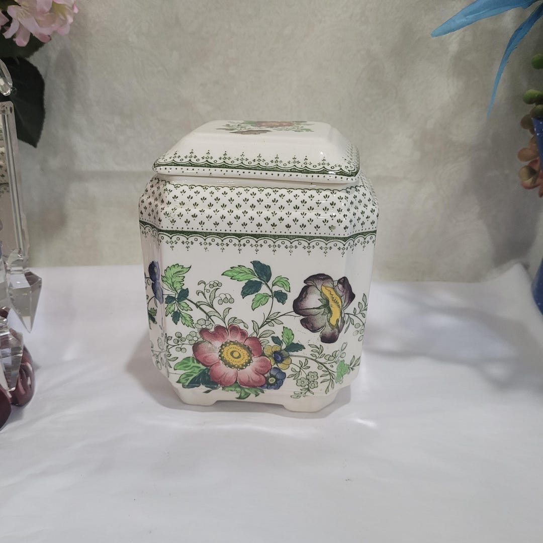 Mason's Patent Ironstone China Tea Caddy, Soon to Become the Paynsley ...