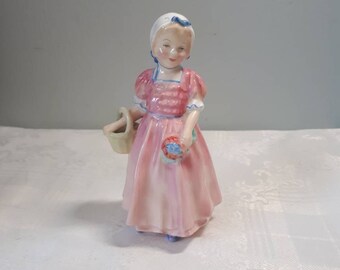 Royal Doulton Tinkle Bell HN1677 Lady Figurine Leslie Harradine Child ...