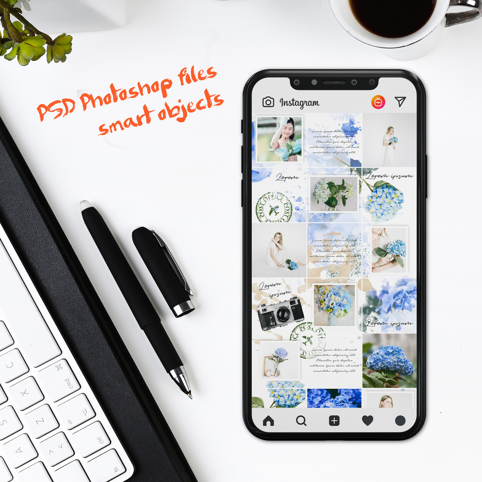 Blog Design Templates Photoshop