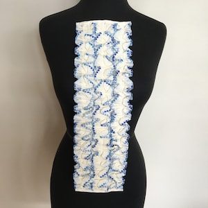 Prom/wedding Tuxedo Ruffles,1970's Tux Ruffle,retro Tuxedo Ruffle,shirt ...