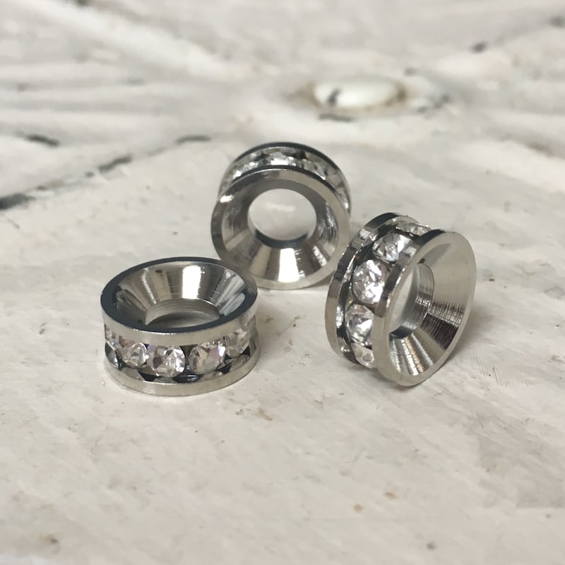 Crystal Rondelle - Etsy