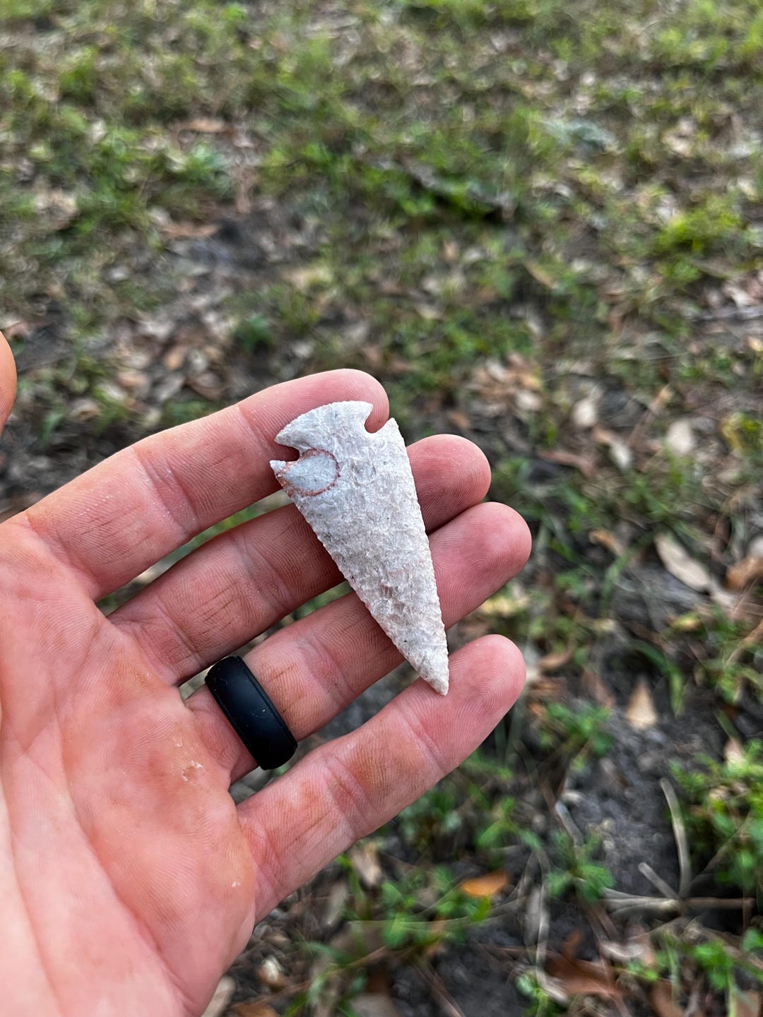 Flint Knapped Kay County Chert Dovetail Arrowhead Spearpoint ...