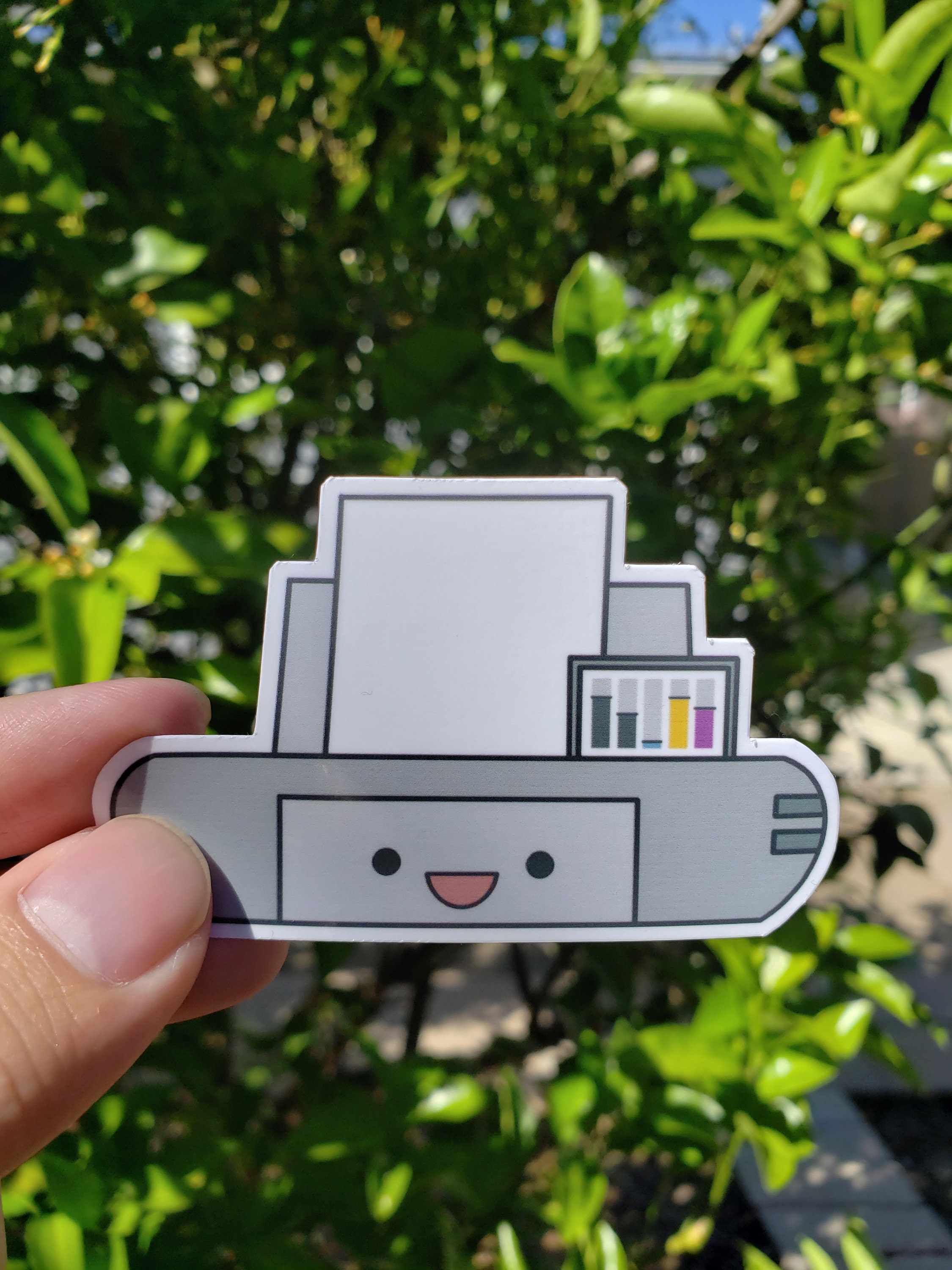 Potty Mouth Printer + Text Bubble Vinyl Sticker [explicit] - Etsy