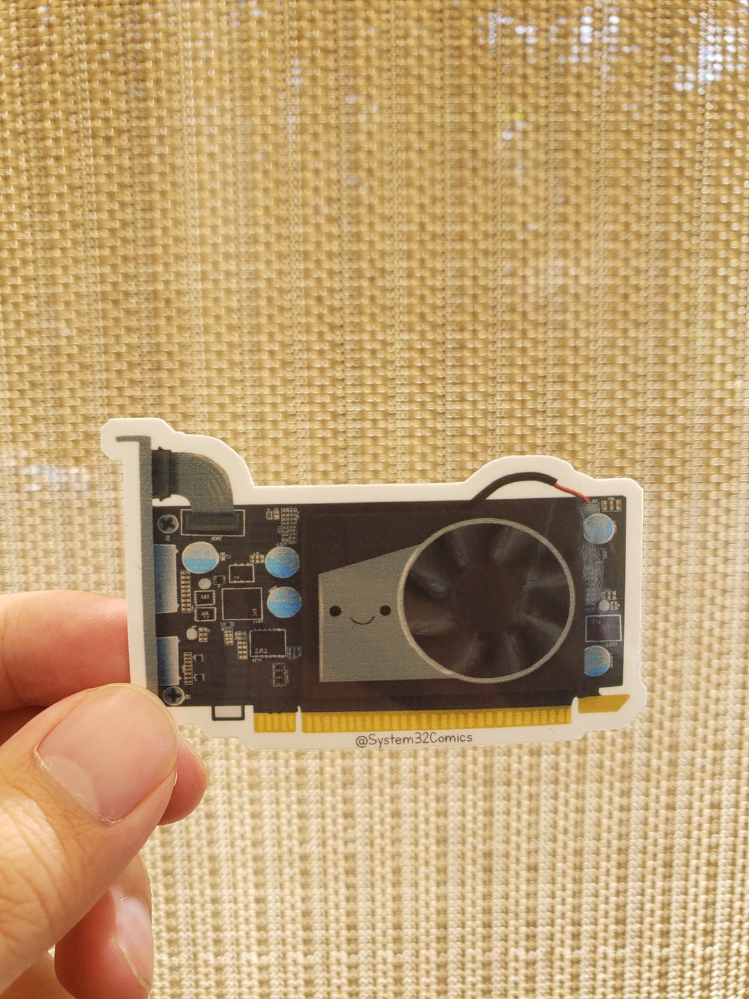 GPU Vinyl Sticker - Etsy