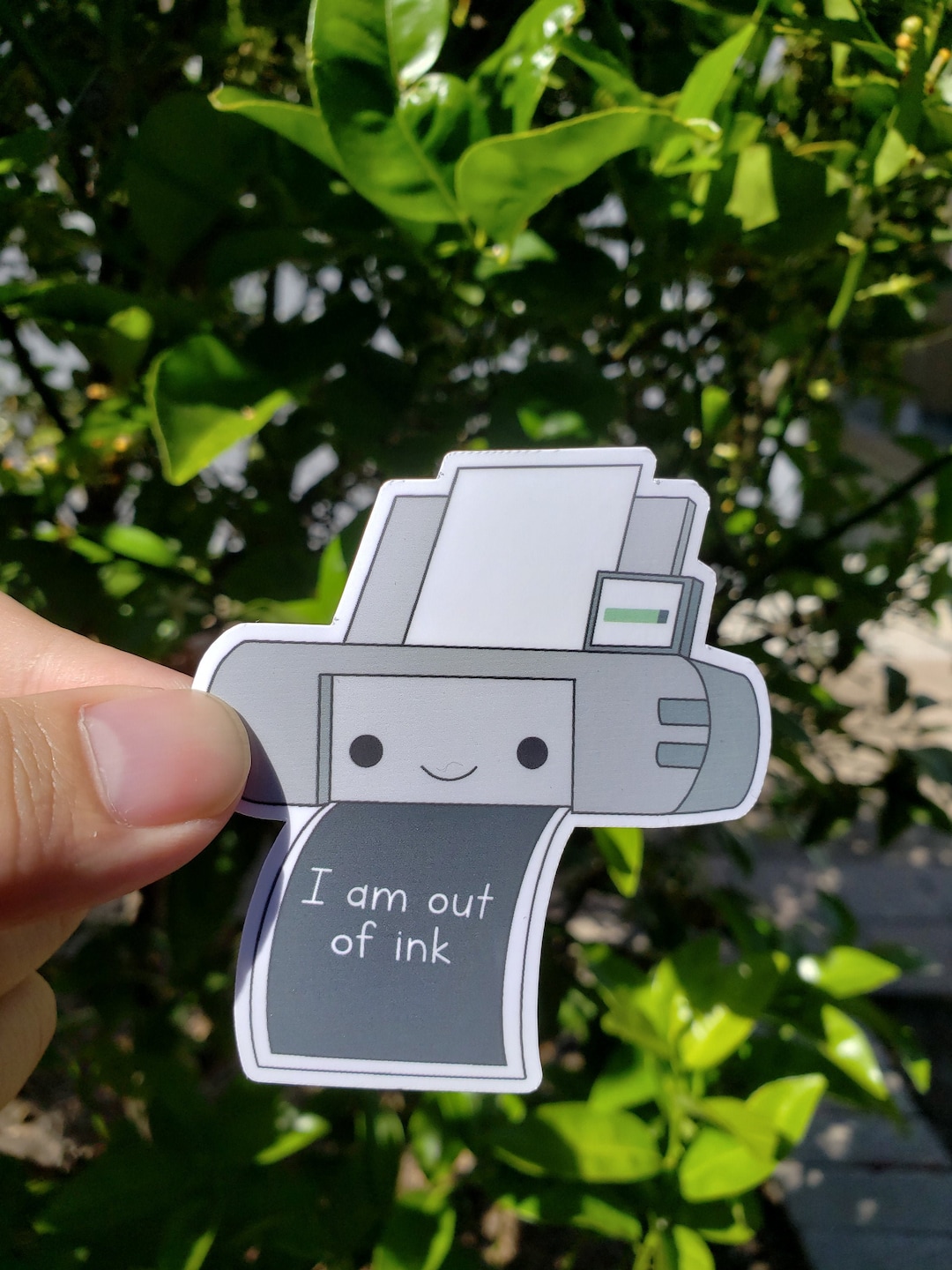 Printer Sticker - Etsy