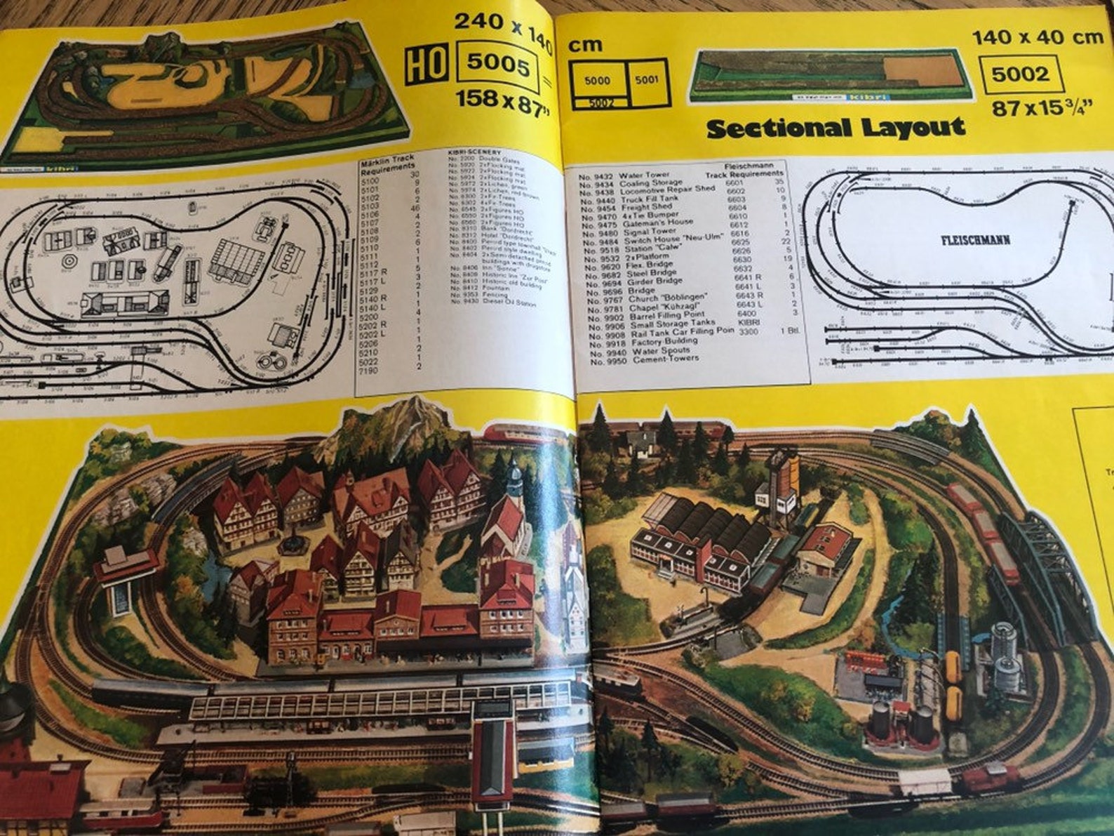 1973/74 Kibri Train Accessory and Layout Guide for HO and N Gauges - Etsy