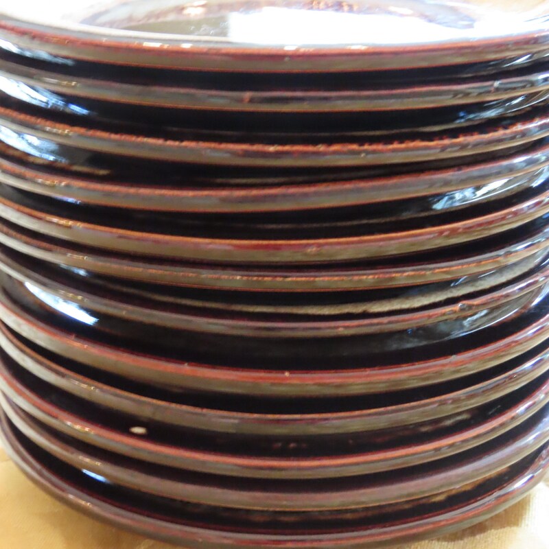 Brown Drip Dishes - Etsy