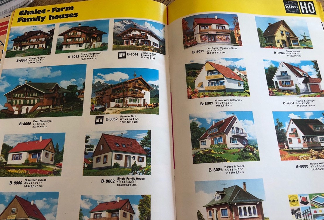 1973/74 Kibri Train Accessory and Layout Guide for HO and N Gauges - Etsy