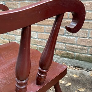 Sikes 1920’s Rocking Chair, Art Nouveau Style, With an Inlaid Wood ...