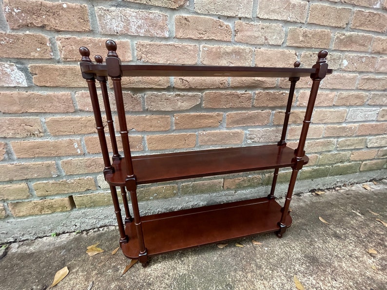 Bombay Cherry Wall Display Shelf, Cabinet Top or Floor Display - Etsy