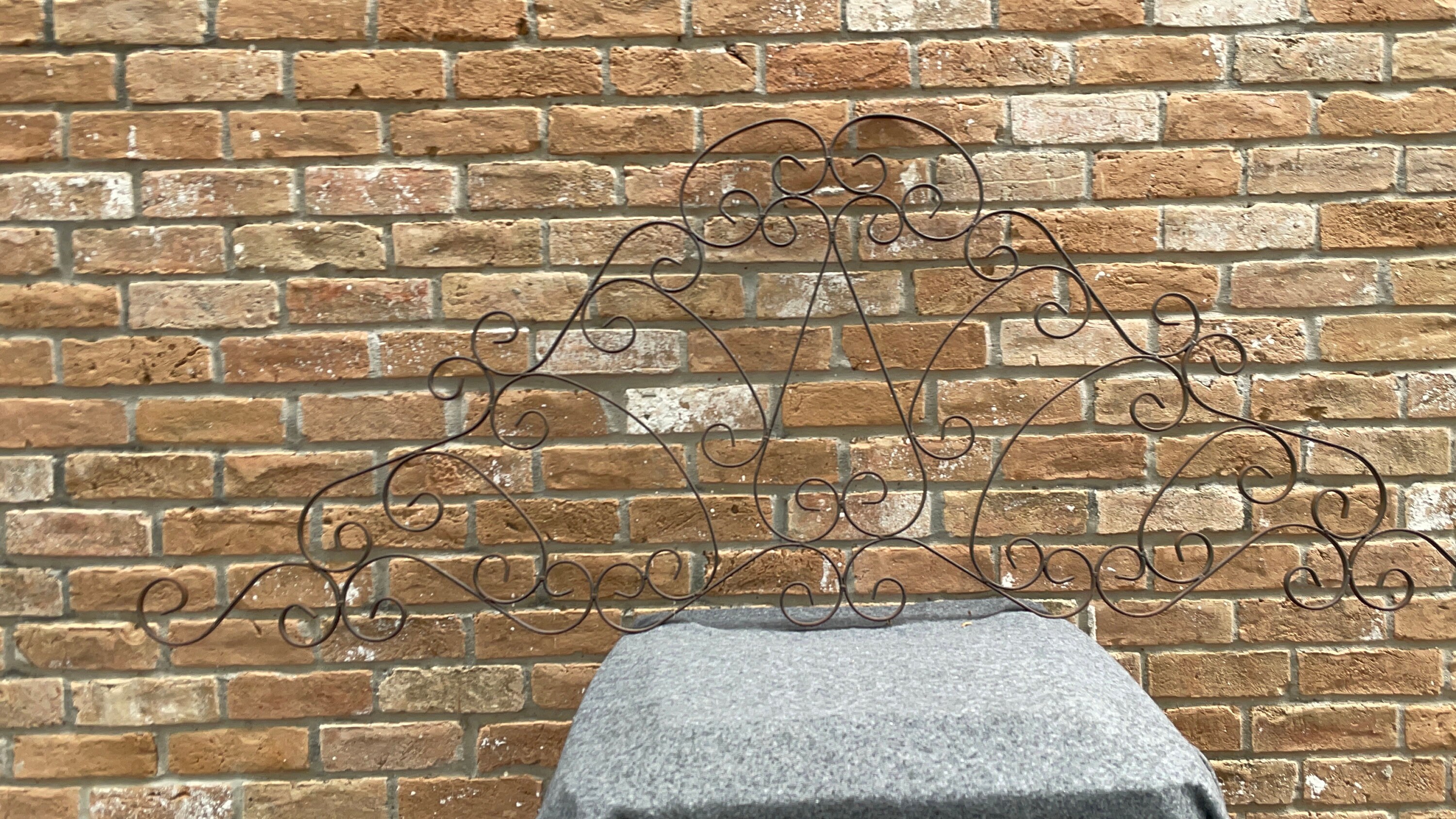 Antique Vintage Architectural Salvage, Wrought Iron Topper for Gate or ...