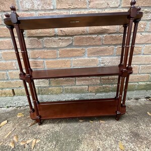 Bombay Cherry Wall Display Shelf, Cabinet Top or Floor Display - Etsy