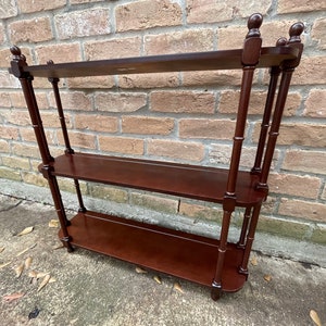 Bombay Cherry Wall Display Shelf, Cabinet Top or Floor Display - Etsy