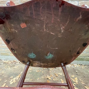 Sikes 1920’s Rocking Chair, Art Nouveau Style, With an Inlaid Wood ...