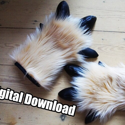 DIGITAL Shark or Manokit Tail Pattern for Fursuits PDF - Etsy