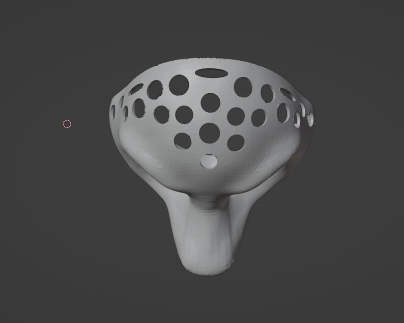 Wickerbeast 3d-model STL Fursuit Head Base for 3d-printing | for Pla ...