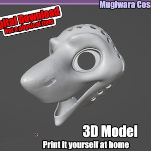 Novabeast 3d-model STL Fursuit Head Base for 3d-printing - Etsy Australia