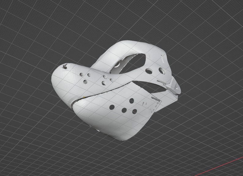 Shark 3d-model STL Fursuit Head Base for 3d-printing - Etsy UK