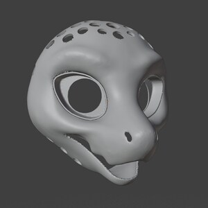 Novabeast 3d-model STL Fursuit Head Base for 3d-printing - Etsy