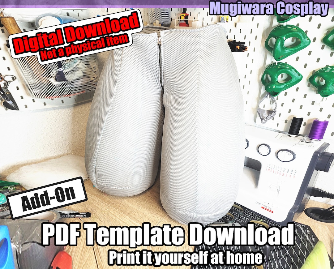DIGITAL Lining Pattern Add-on for Digitigrade Leg Padding - PDF ...
