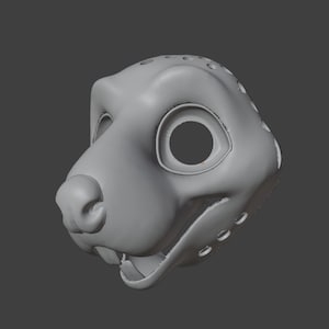 Rat 3d-model STL Fursuit Head Base for 3d-printing - Etsy