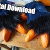 DIGITAL Wickerbeast Hand Paw Pattern for Fursuits PDF Download - Etsy