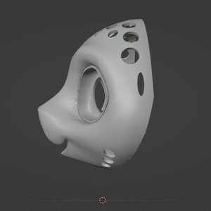 Avali 3d-model STL Fursuit Head Base for 3d-printing - Etsy